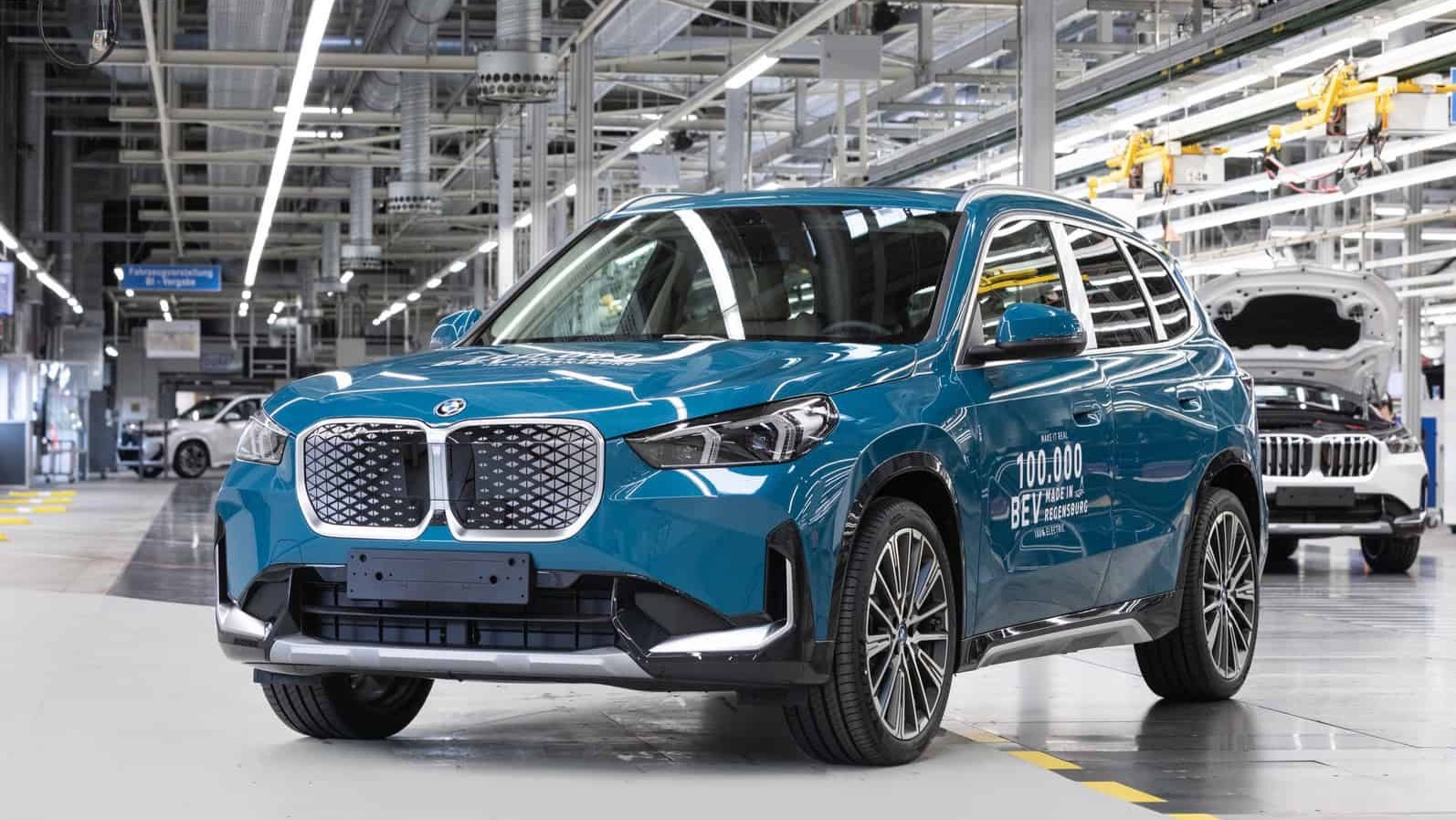 BMW đã sản xuất 100.000 xe điện (EV) tại Regensburg trong năm nay ...