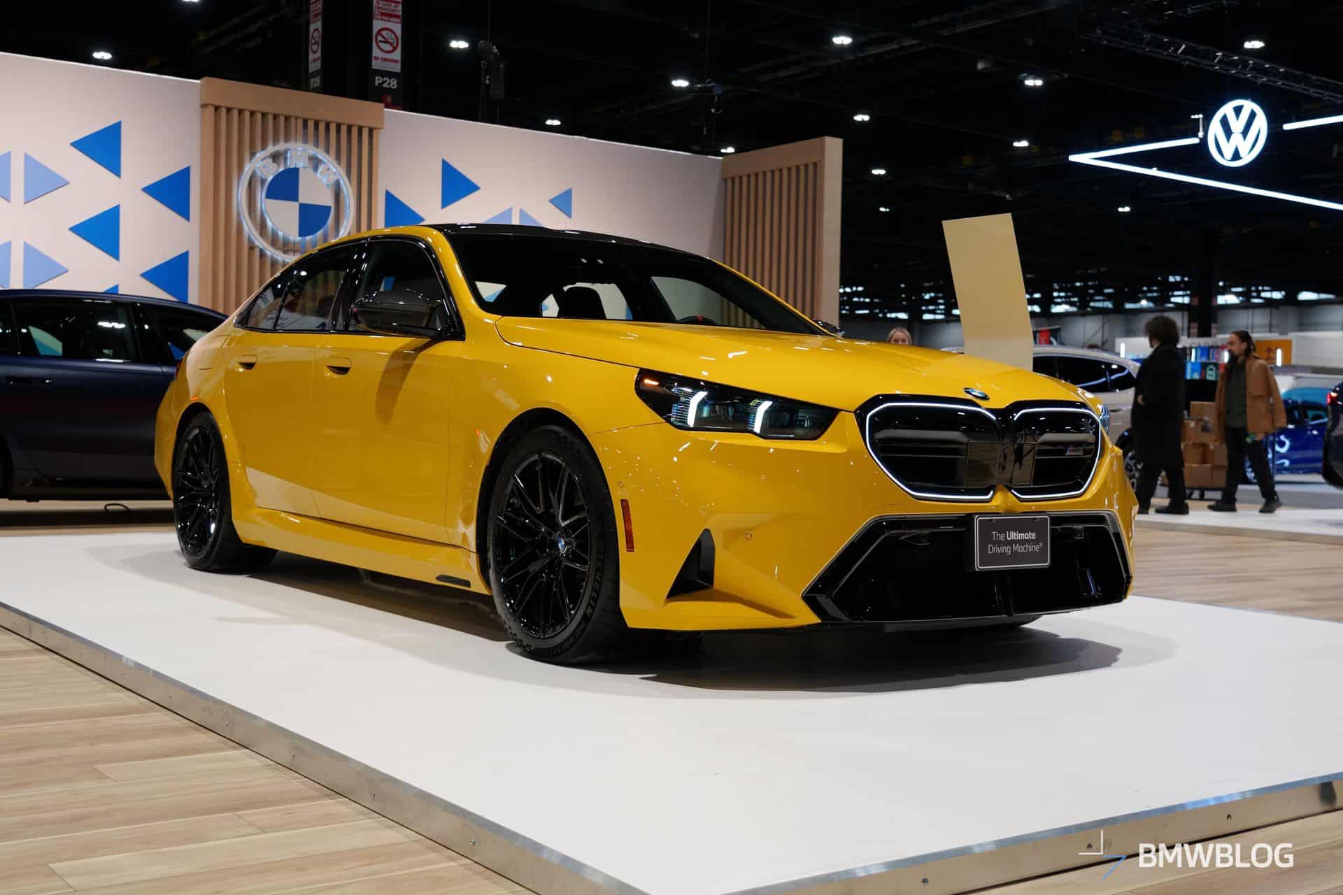 BMW M5 Speed Yellow ra mắt tại Chicago Auto Show 2026 - Euro Car