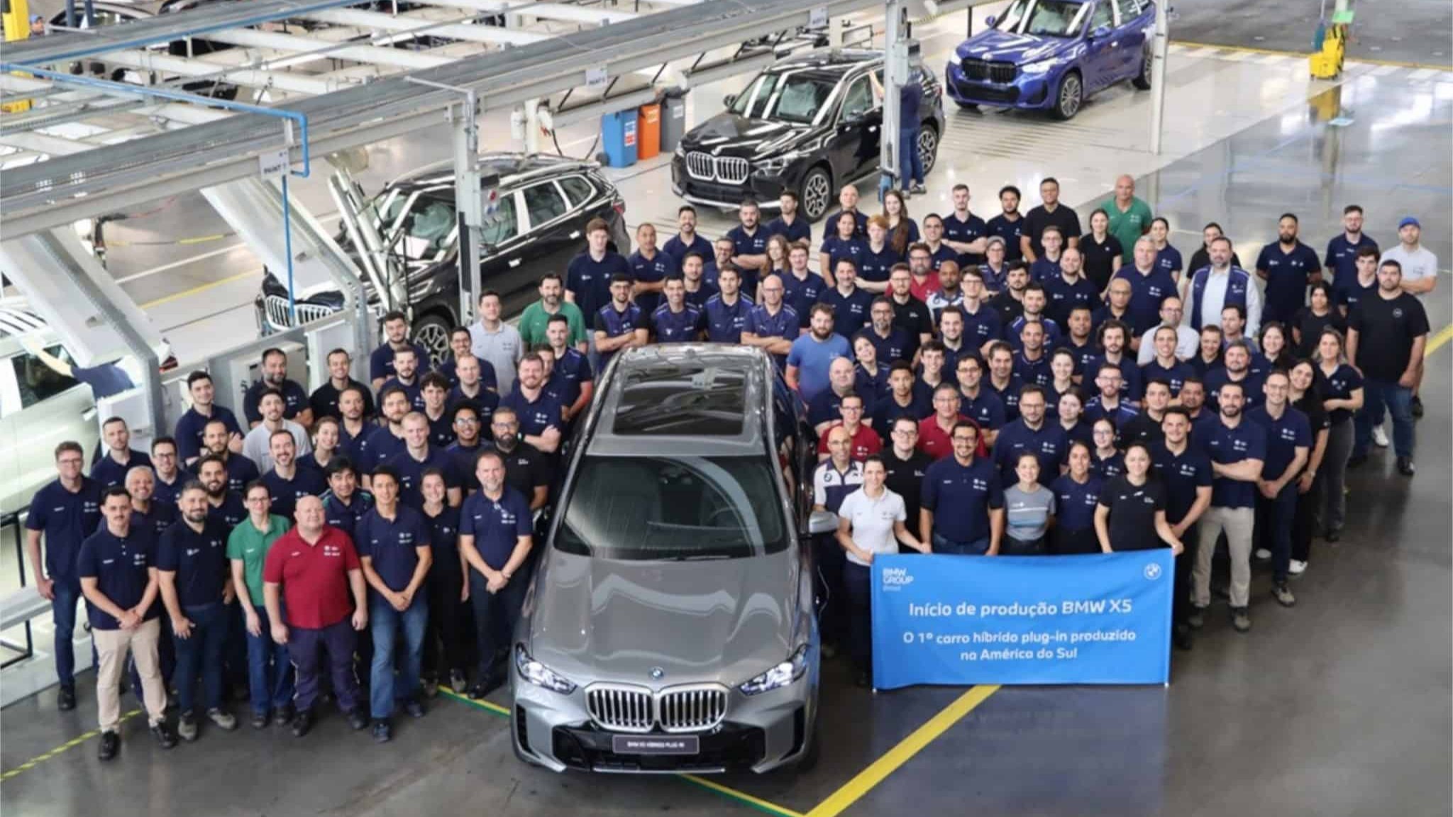BMW X5 Plug-In Hybrid hiện được sản xuất tại Brazil - Euro Car